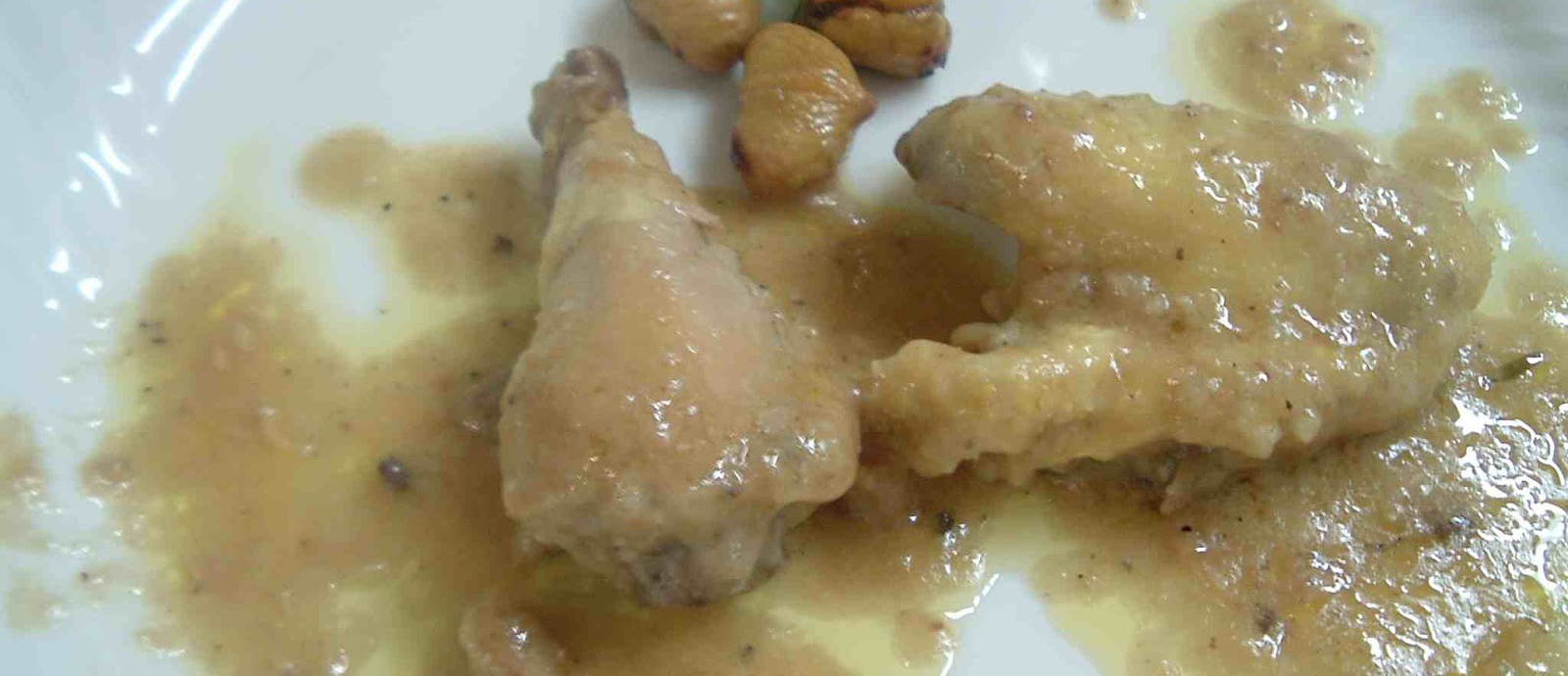 Pollo di corte con birra di marroni - Venezia e Dintorni